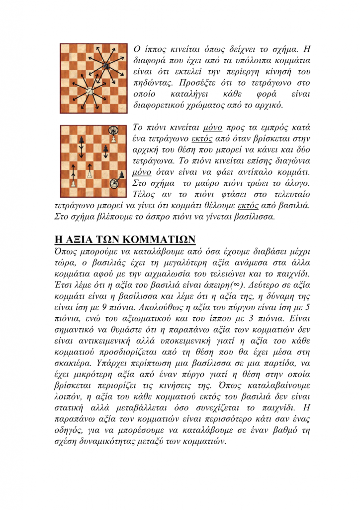Αρχική - Σκακιστική Σχολή Γαλανός♟️